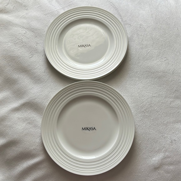 Dining | Mikasa Ciara Bone China Salad Plates Set Of 4 Brand New | Poshmark